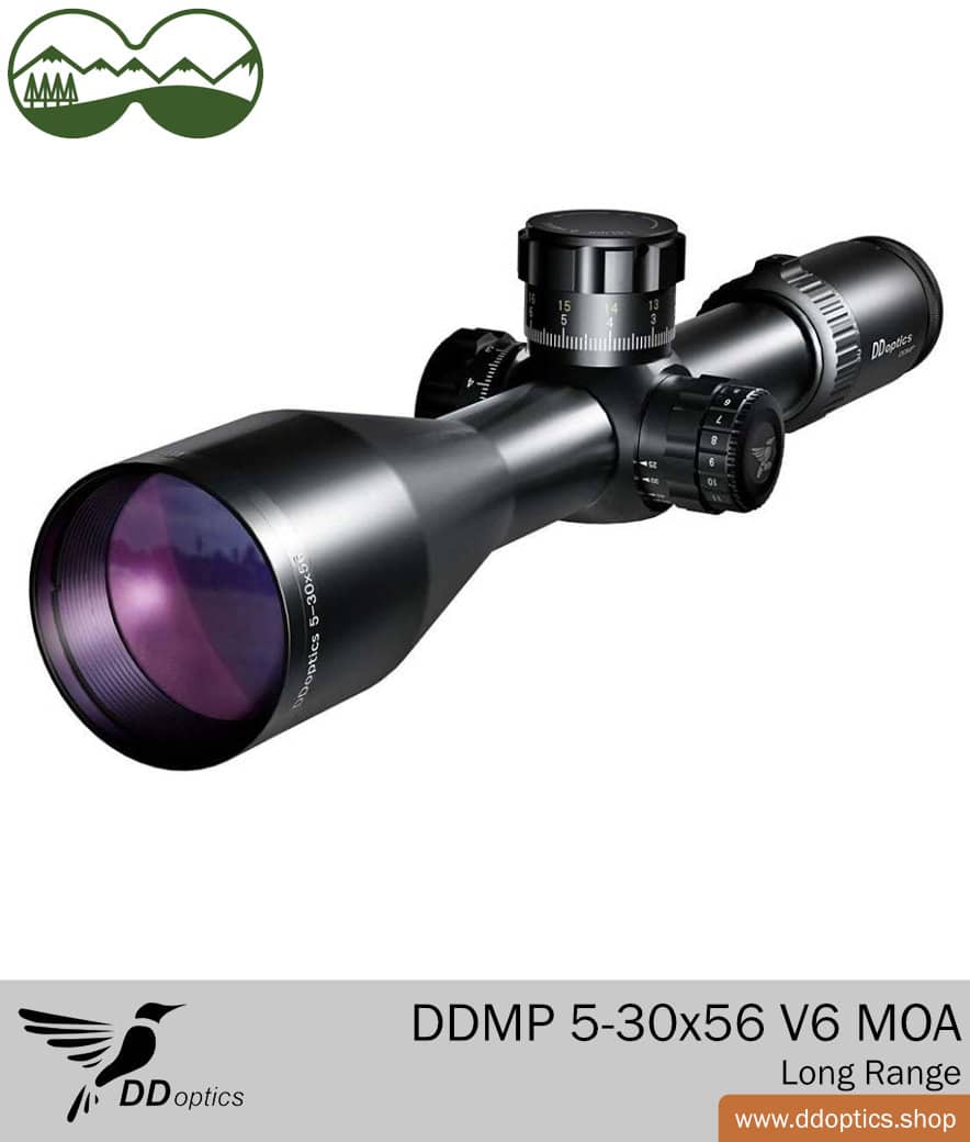 🥇 DDMP V6 5-30x56 DDoptics® Zielfernrohr | MOA | TacA Absehen - Gen 3